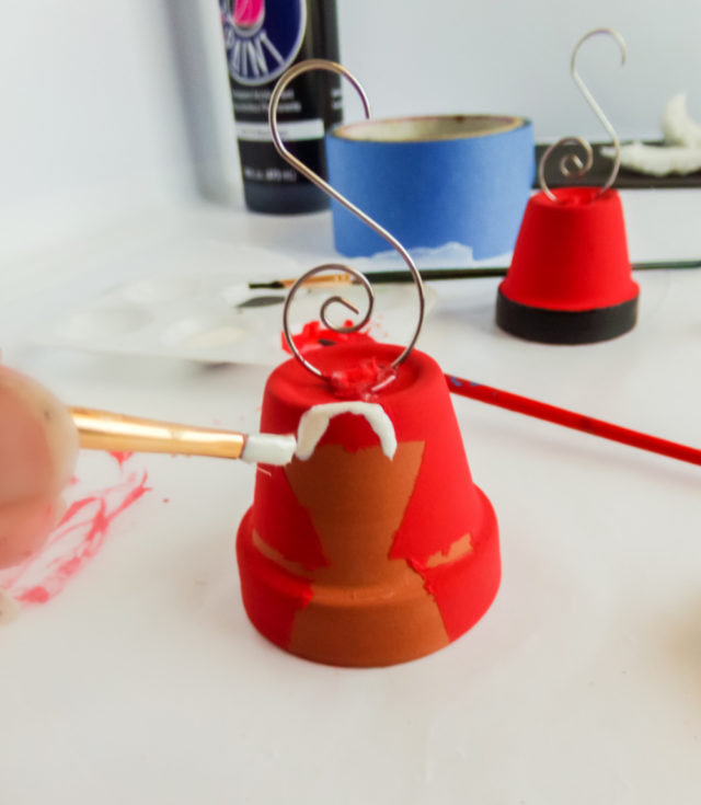 Santa and Mrs. Claus TerraCotta Bell Ornament Craft - Acadiana's ...