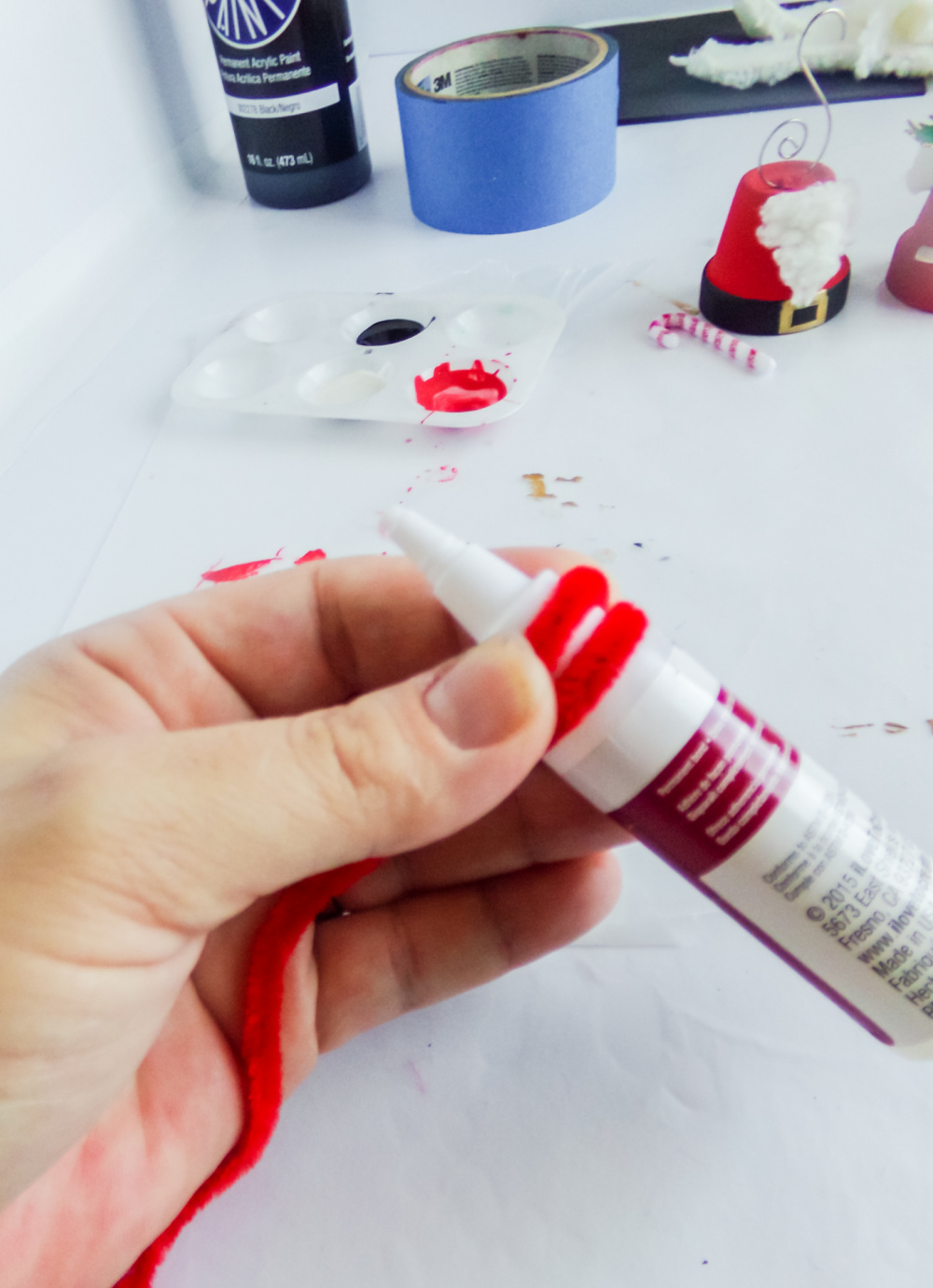 Santa and Mrs. Claus TerraCotta Bell Ornament Craft - Acadiana's ...